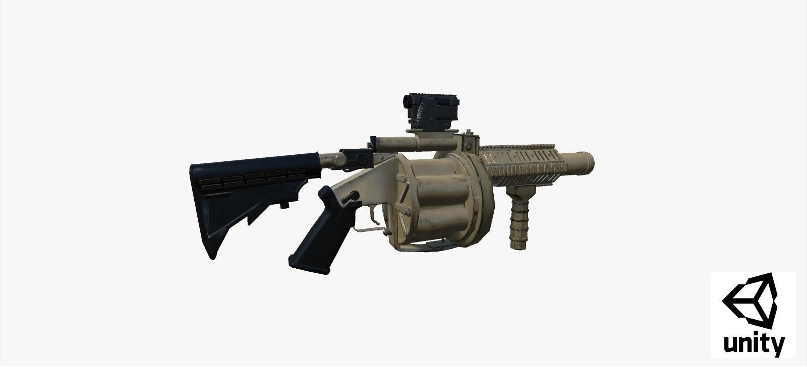 3D model M32 MGL VR / AR / low-poly | CGTrader