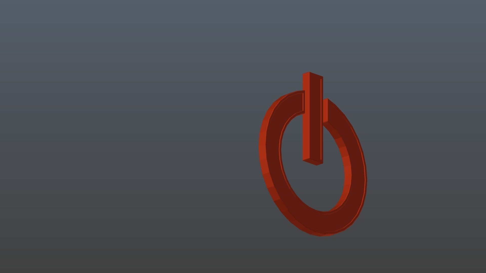 3D model Low poly on and off symbol 3 VR / AR / low-poly | CGTrader