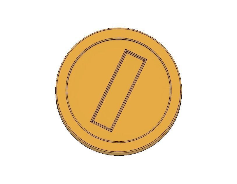 Super Mario Coins 3D model 3D printable | CGTrader