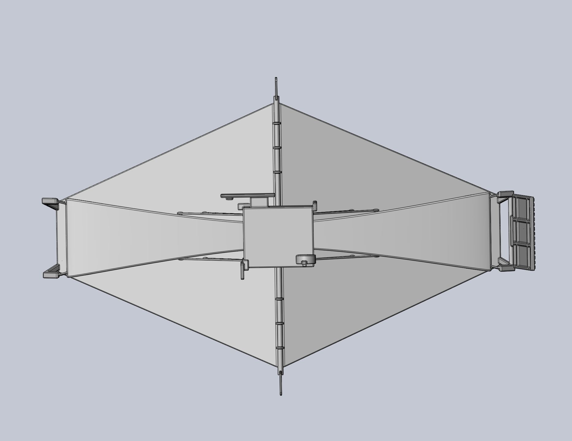 James Webb Space Telescope Jwst Basic Model 3d Model 3d Printable