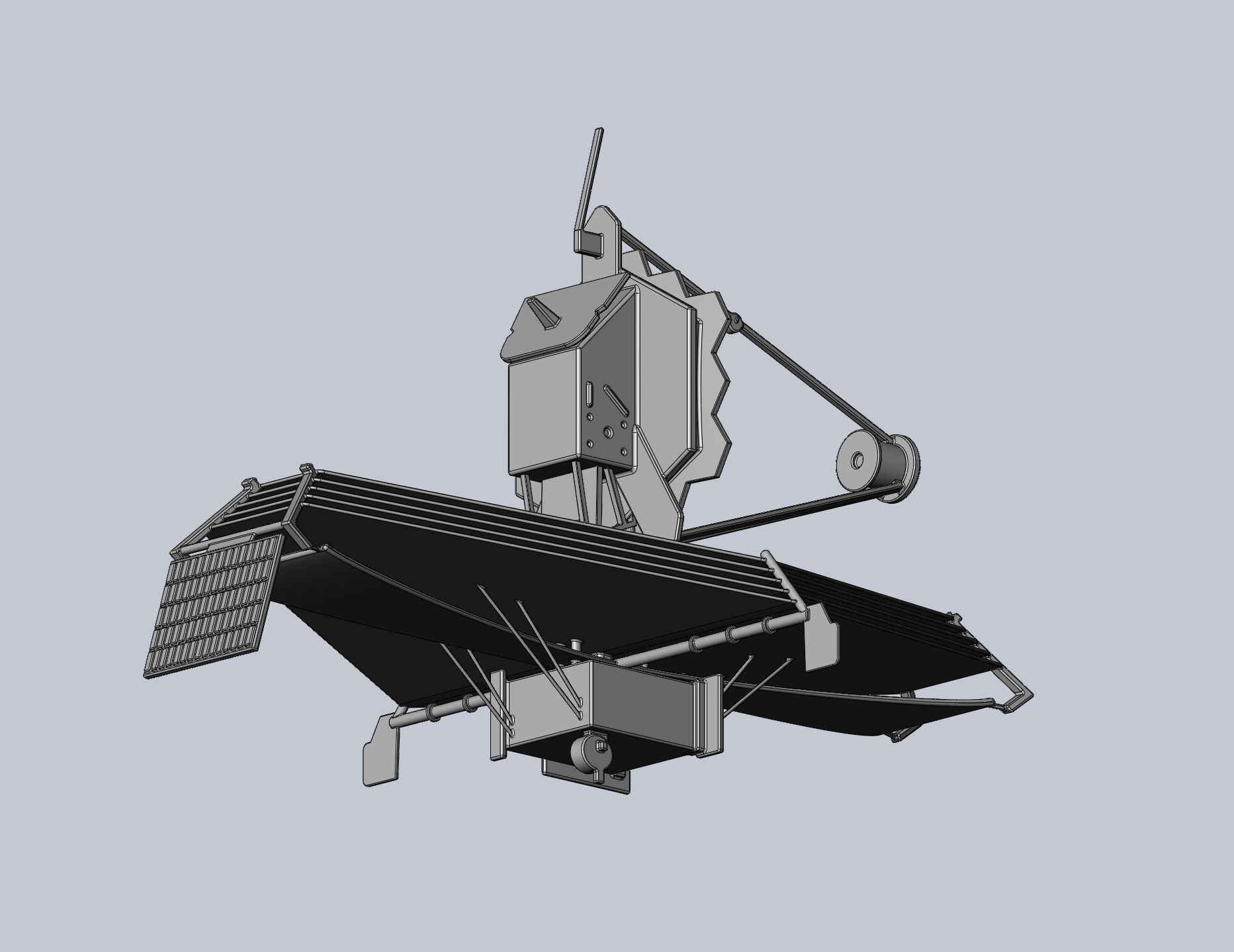 James Webb Space Telescope Jwst Basic Model 3d Model 3d Printable
