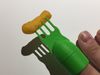 The Thork hand holding fork with food in it 3D model 3D printable ...