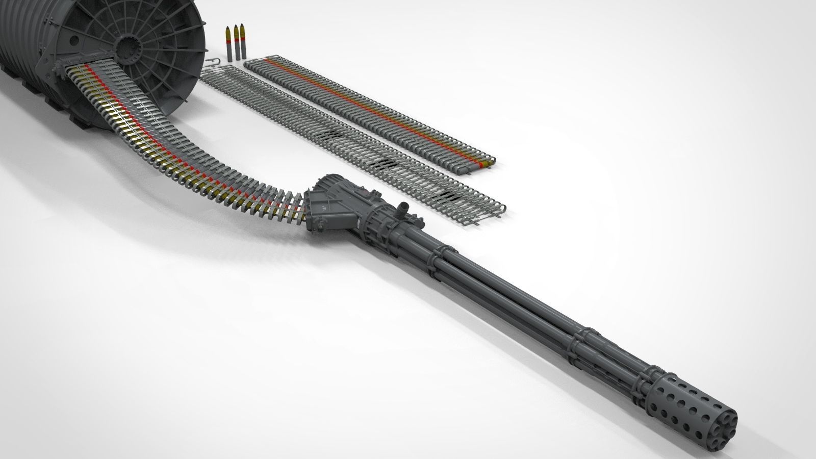 GAU-8 Avenger 3D model | CGTrader