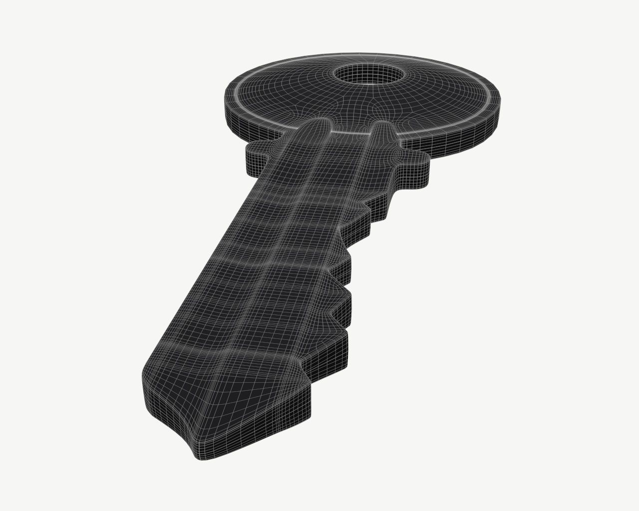 normal key 3D model | CGTrader