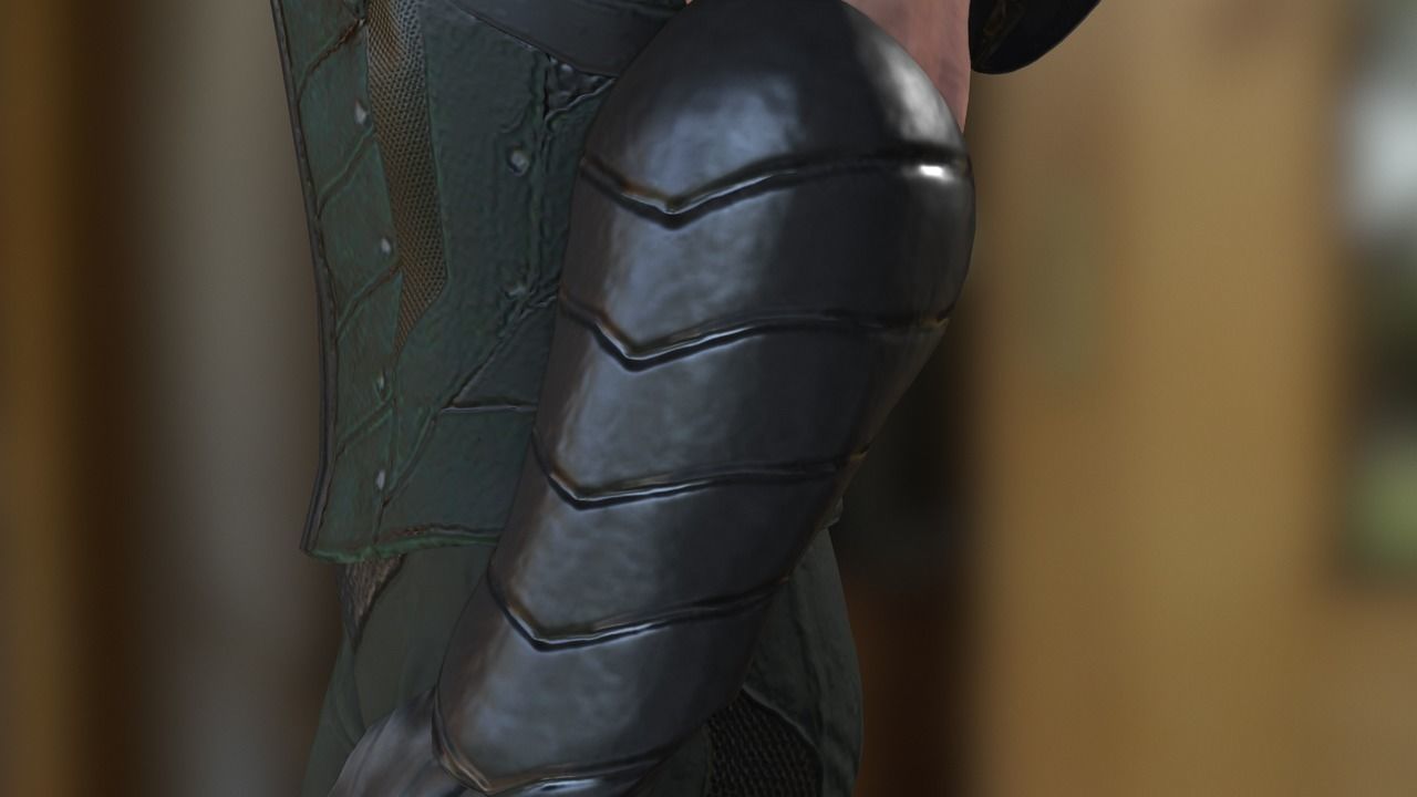 Green Arrow -CW season 4 Suit- High detailed PBR 3D model rigged | CGTrader