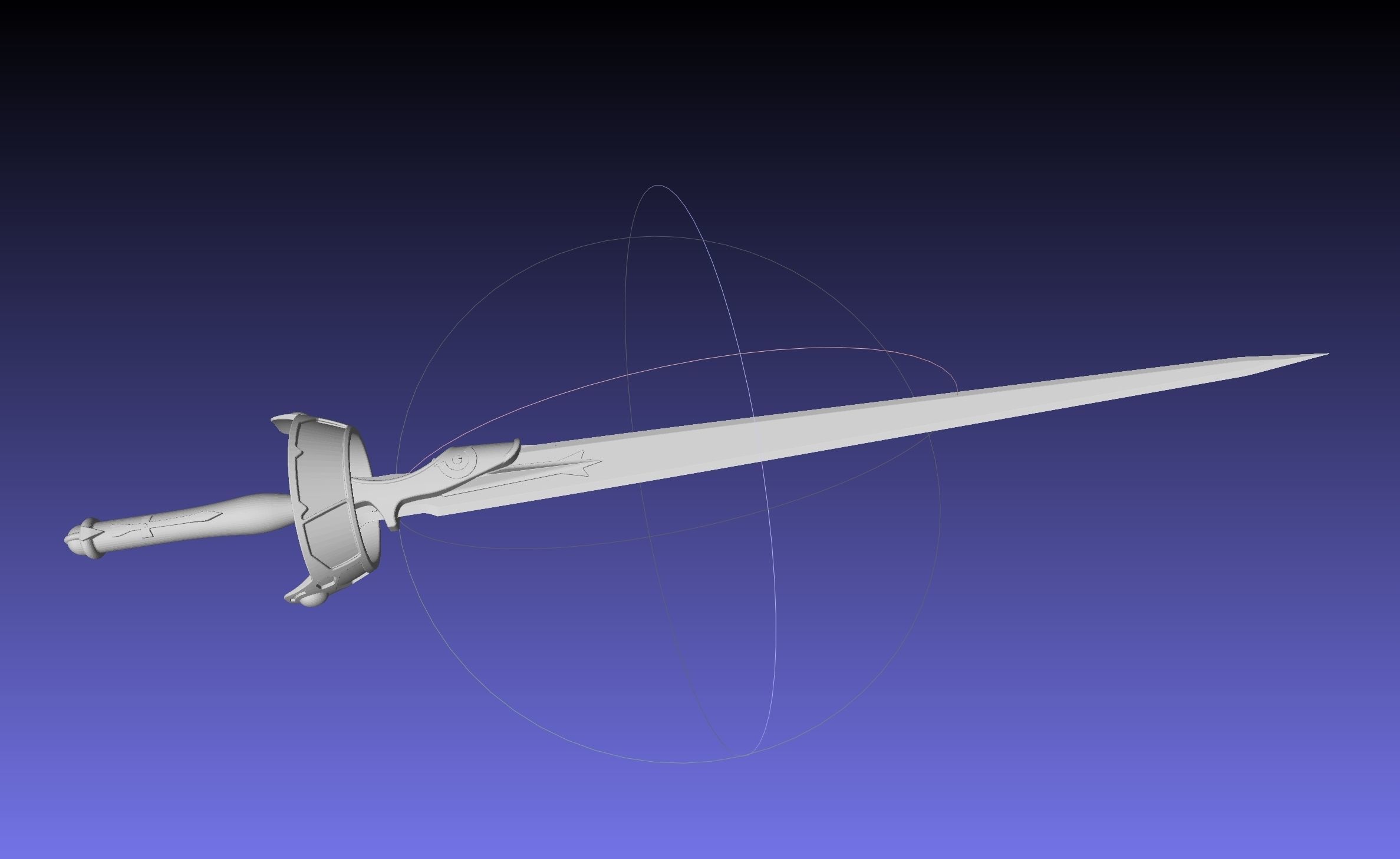 Sword Art Online Lambent Light Rapier Model 3D model 3D printable ...