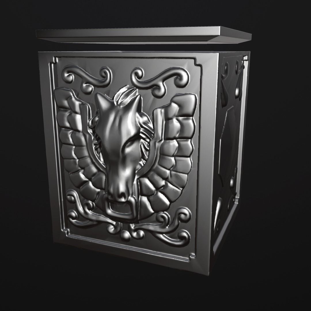 Cloth Armor Box - Pegasus 3D model 3D printable | CGTrader
