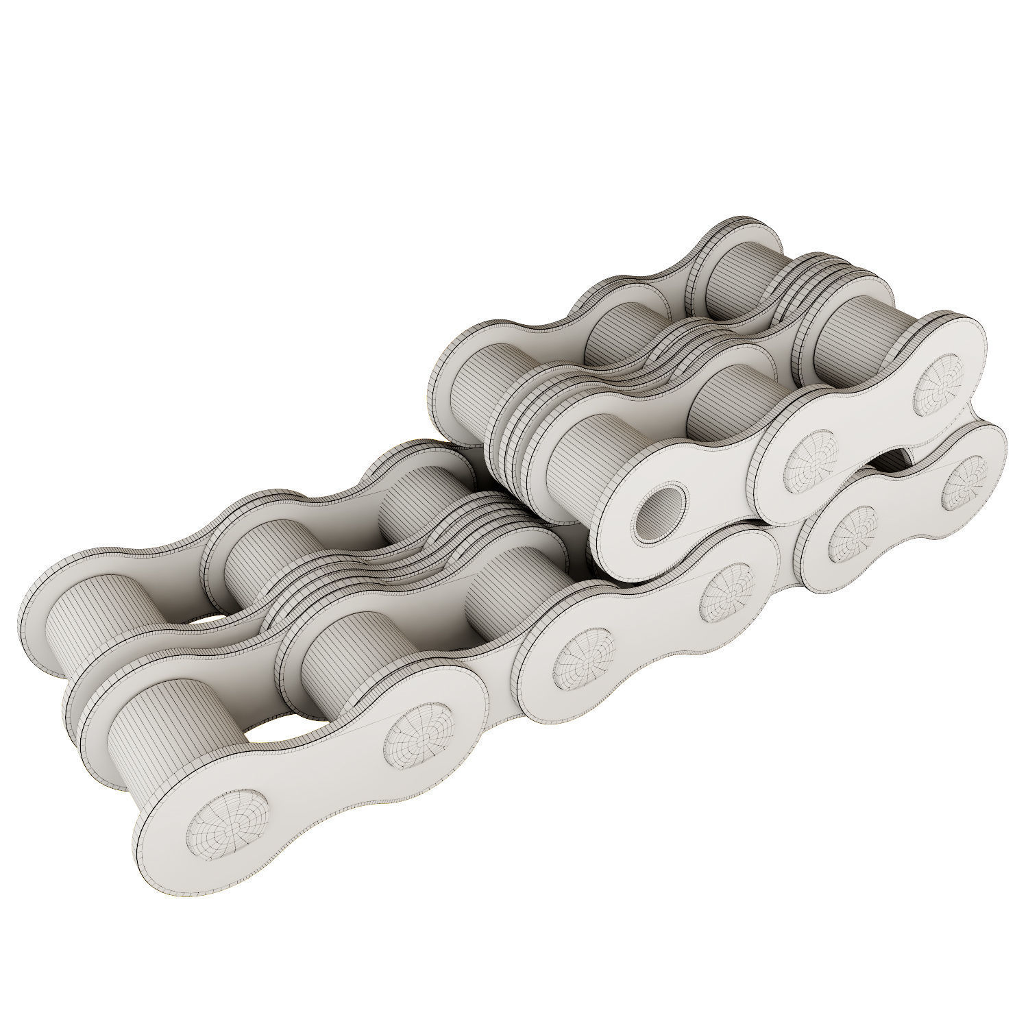 roller chain 3D model | CGTrader