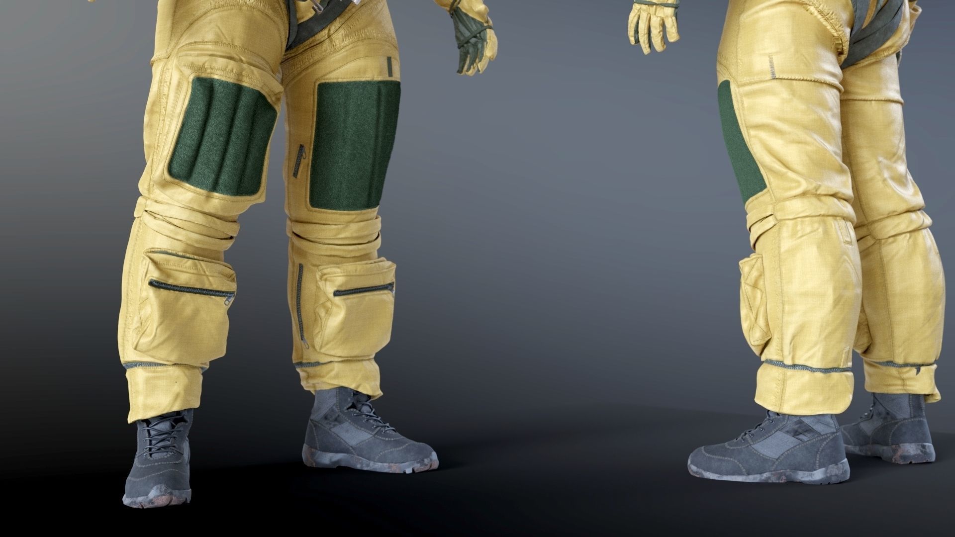 FLIGHT SUIT U2 Pilot 3D model | CGTrader