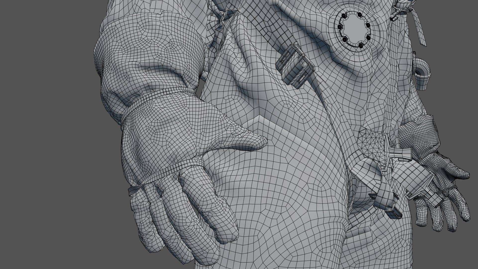 FLIGHT SUIT U2 Pilot 3D model | CGTrader