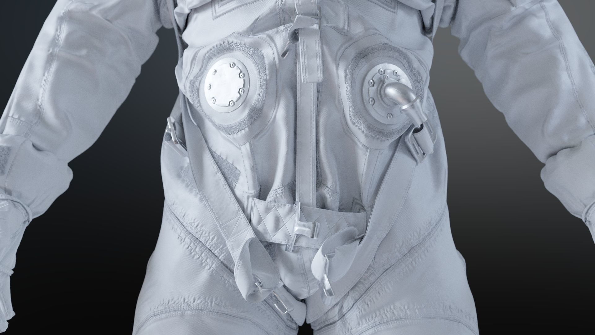 FLIGHT SUIT U2 Pilot 3D model | CGTrader