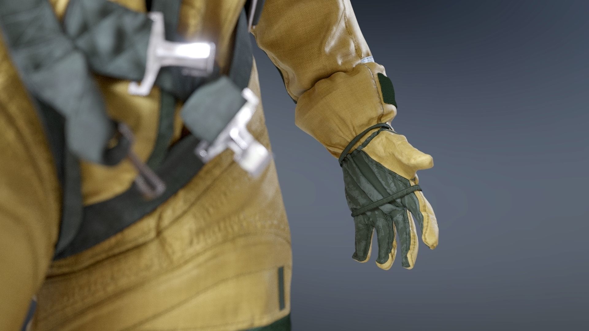 FLIGHT SUIT U2 Pilot 3D model | CGTrader