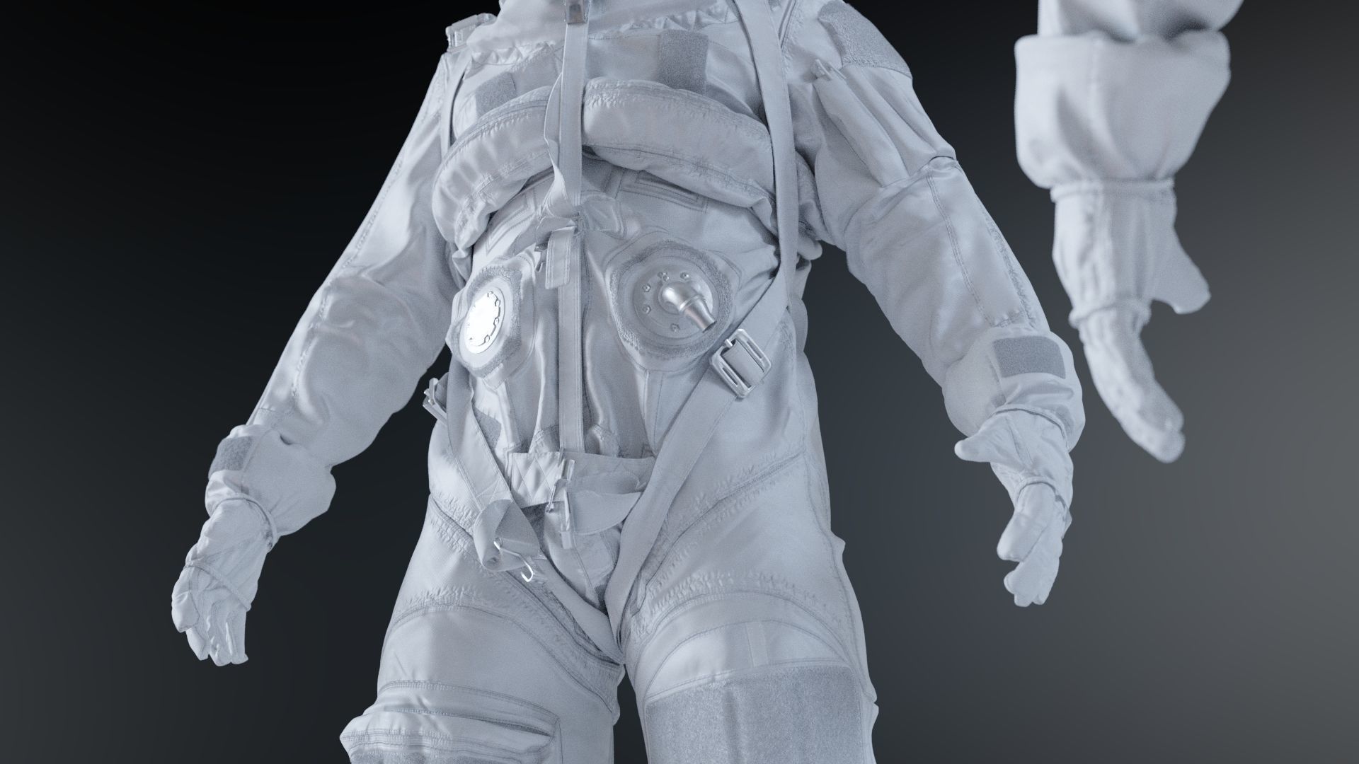 FLIGHT SUIT U2 Pilot 3D model | CGTrader