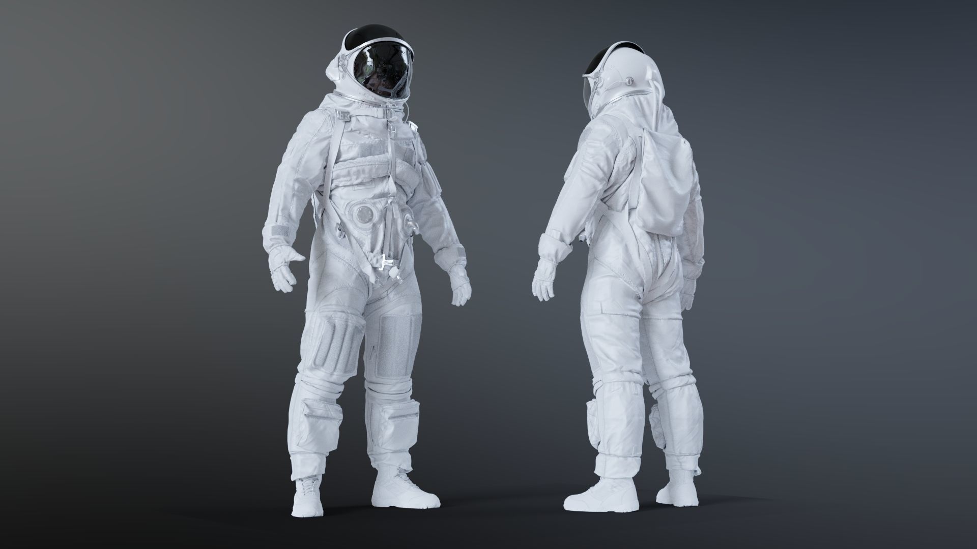FLIGHT SUIT U2 Pilot 3D model | CGTrader