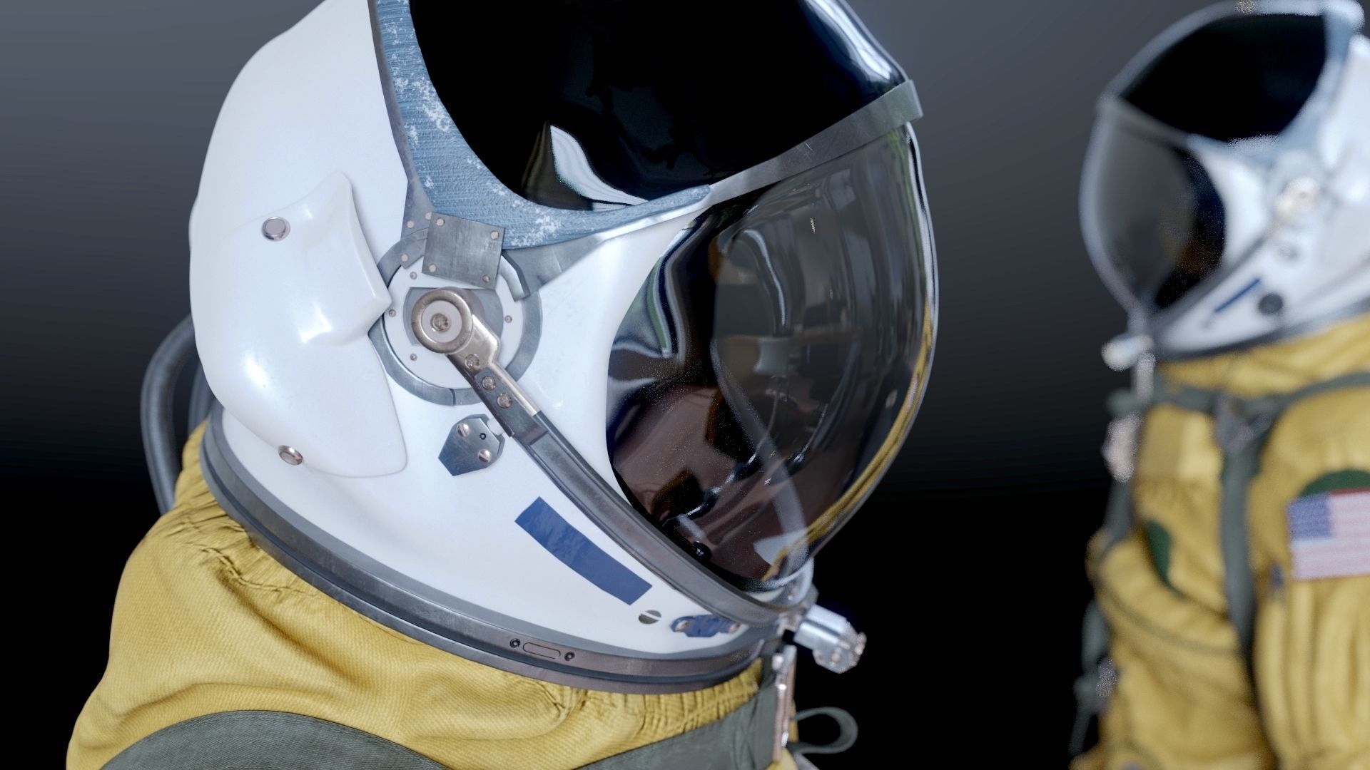 FLIGHT SUIT U2 Pilot 3D model | CGTrader