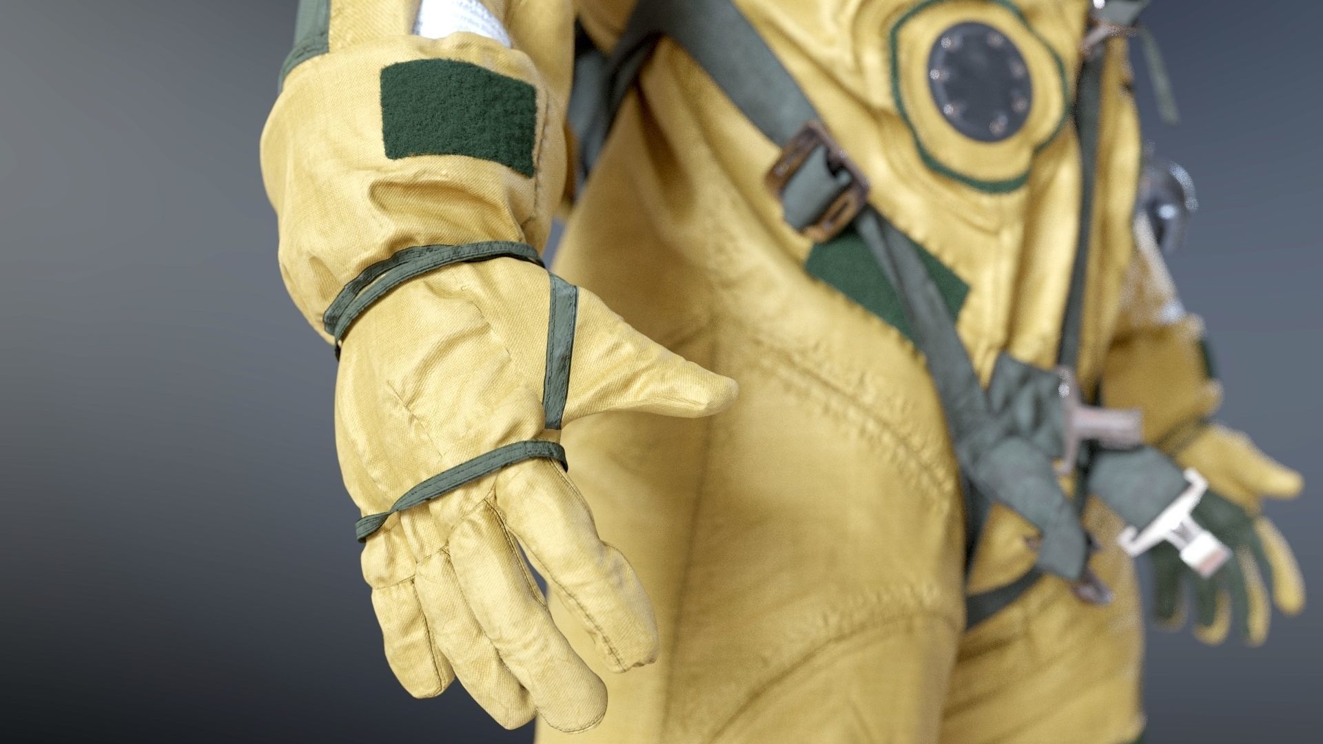 FLIGHT SUIT U2 Pilot 3D model | CGTrader