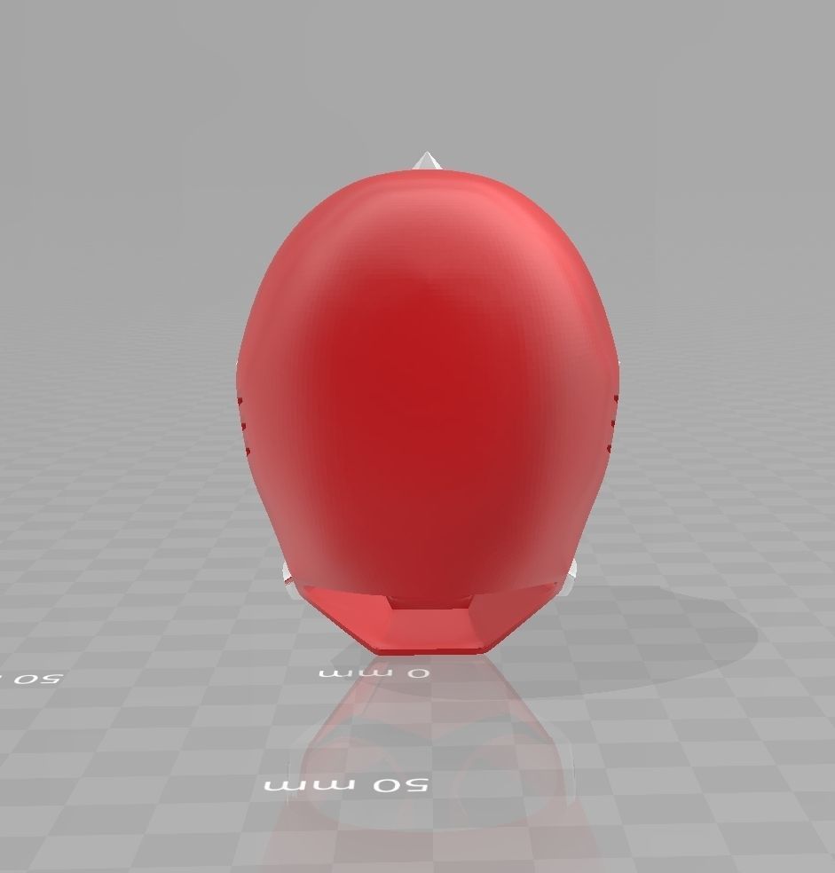 Power Rangers Shinkenger Shiba Shinken Red Red Ranger Helmet 3D model ...