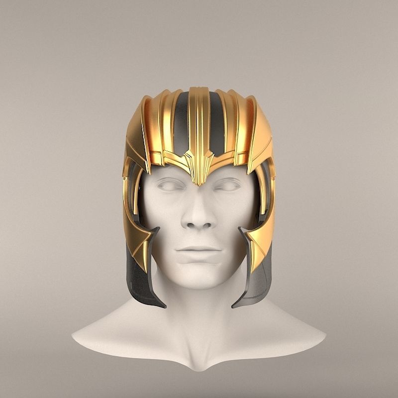 The helmet of the Thanos from the movie Avengers Infinity War 3D model ...