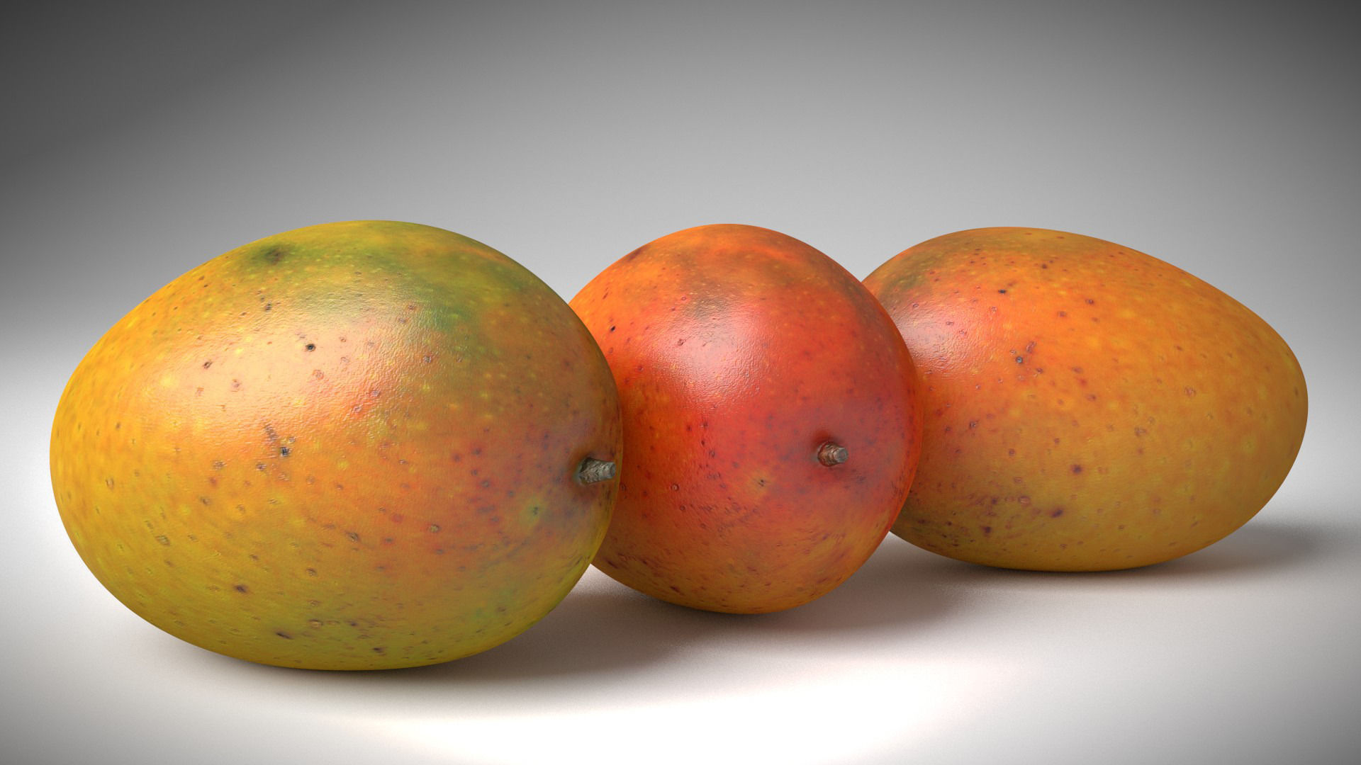 Realistic Mango 3D model | CGTrader