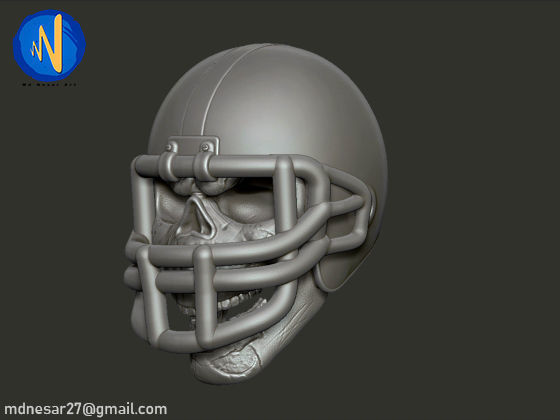 Skull head 3d print model 3D model 3D printable | CGTrader