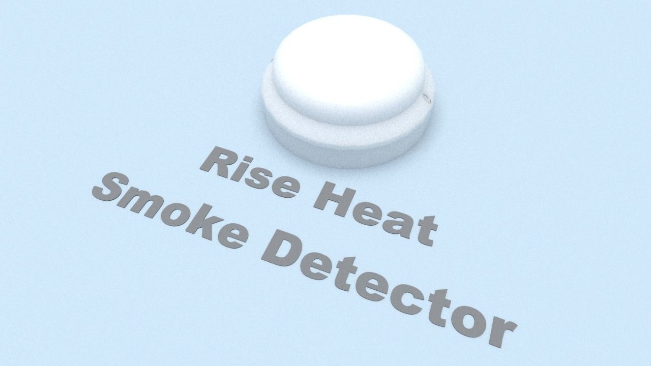 FSS Smoke Detector 3D model | CGTrader