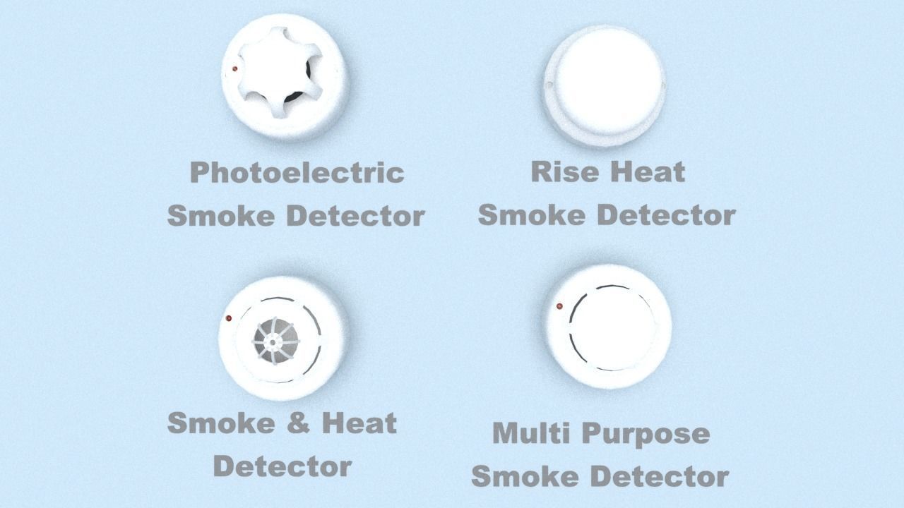 FSS Smoke Detector 3D model | CGTrader
