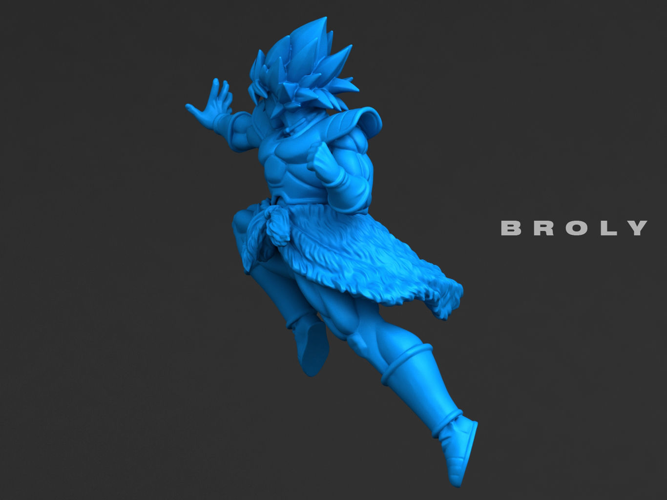 BROLY dragon ball character 3D model | CGTrader