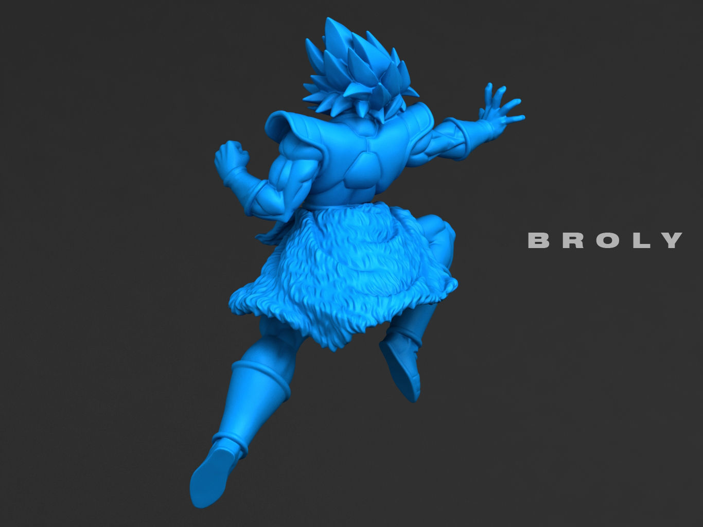 BROLY dragon ball character 3D model | CGTrader