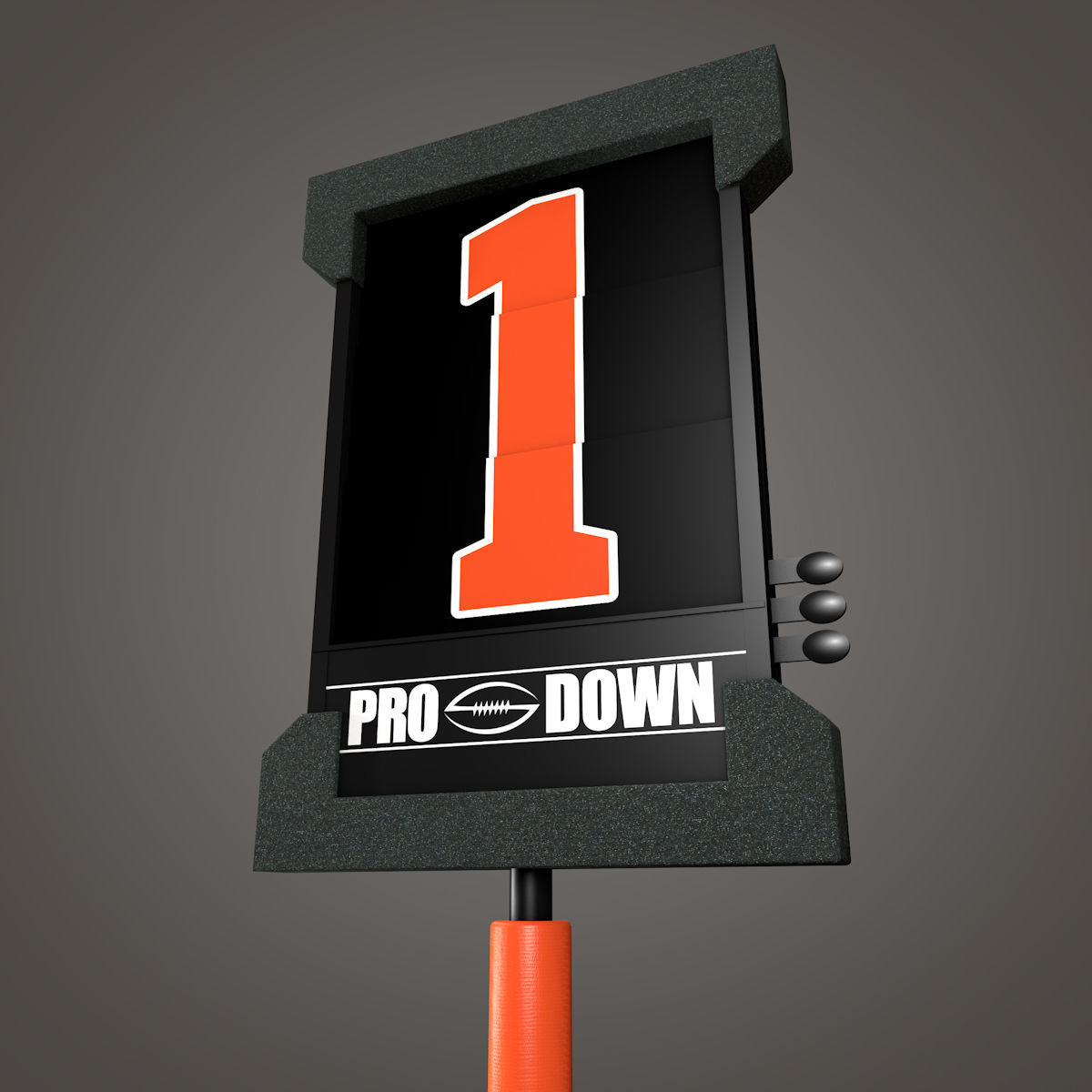 Football Chain Set 3D model | CGTrader