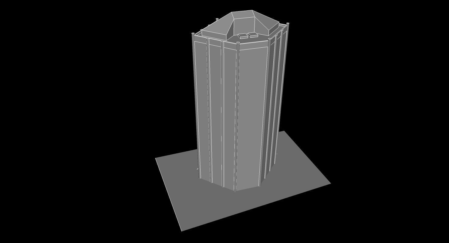 3D model ADC Building VR / AR / low-poly | CGTrader