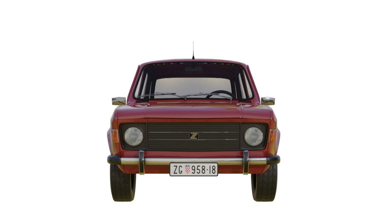 Stojadin Zastava 101 Car 3D model | CGTrader