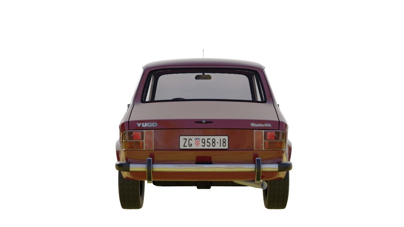 Stojadin Zastava 101 Car 3D model | CGTrader