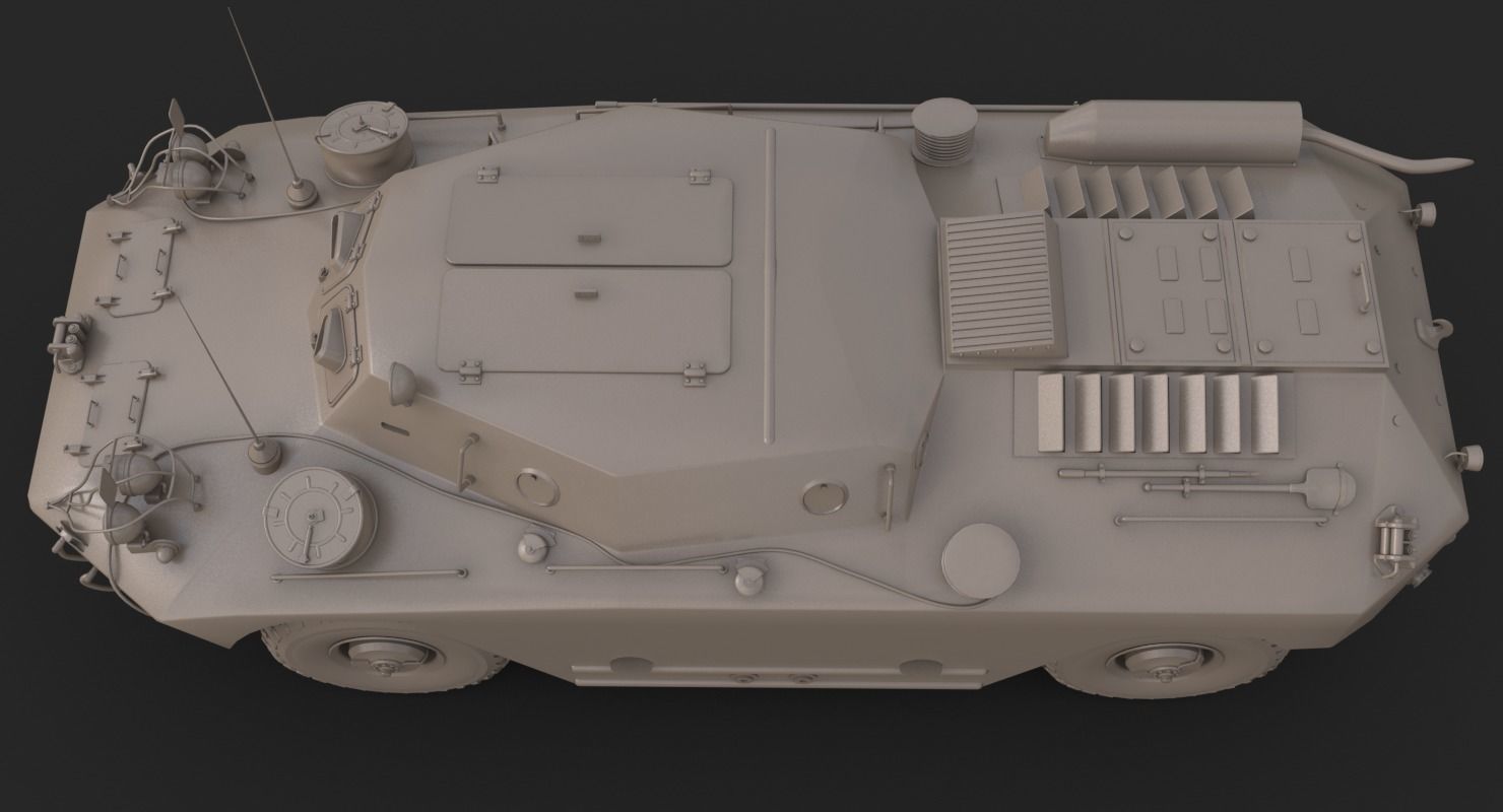 FUG OT 65 Clay Mental Ray 3D model | CGTrader