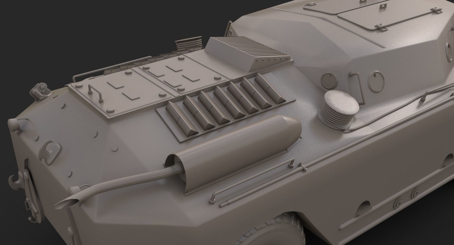 FUG OT 65 Clay Mental Ray 3D model | CGTrader