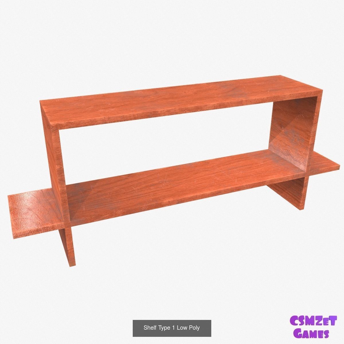 Shelf Collection Low Poly VR / AR / low-poly | CGTrader