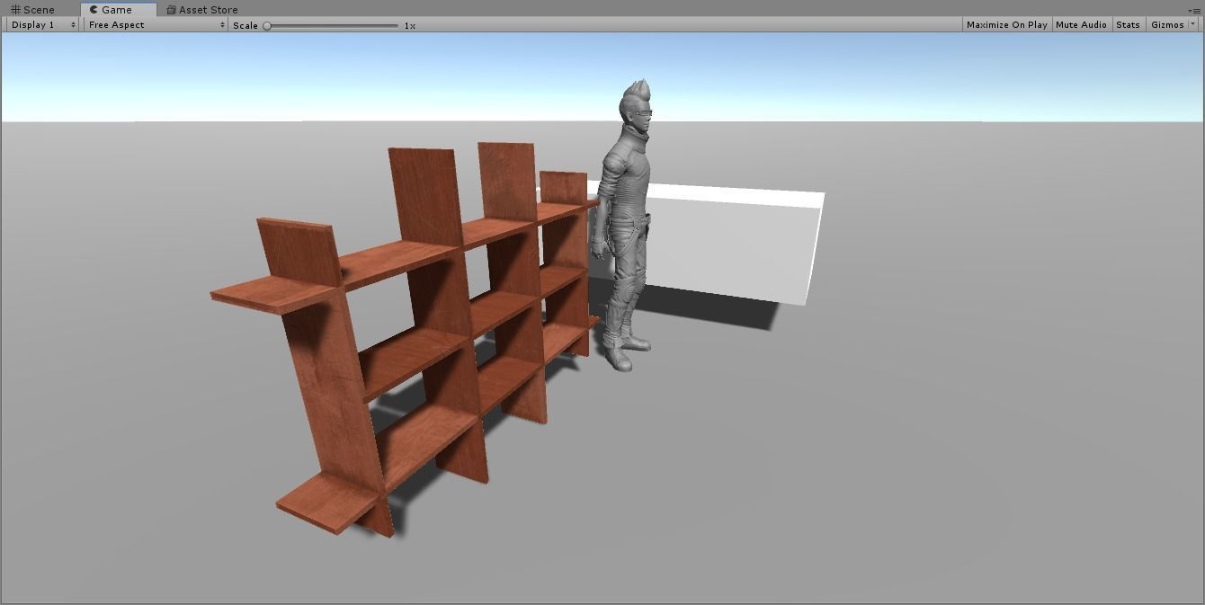 Shelf Collection Low Poly VR / AR / low-poly | CGTrader