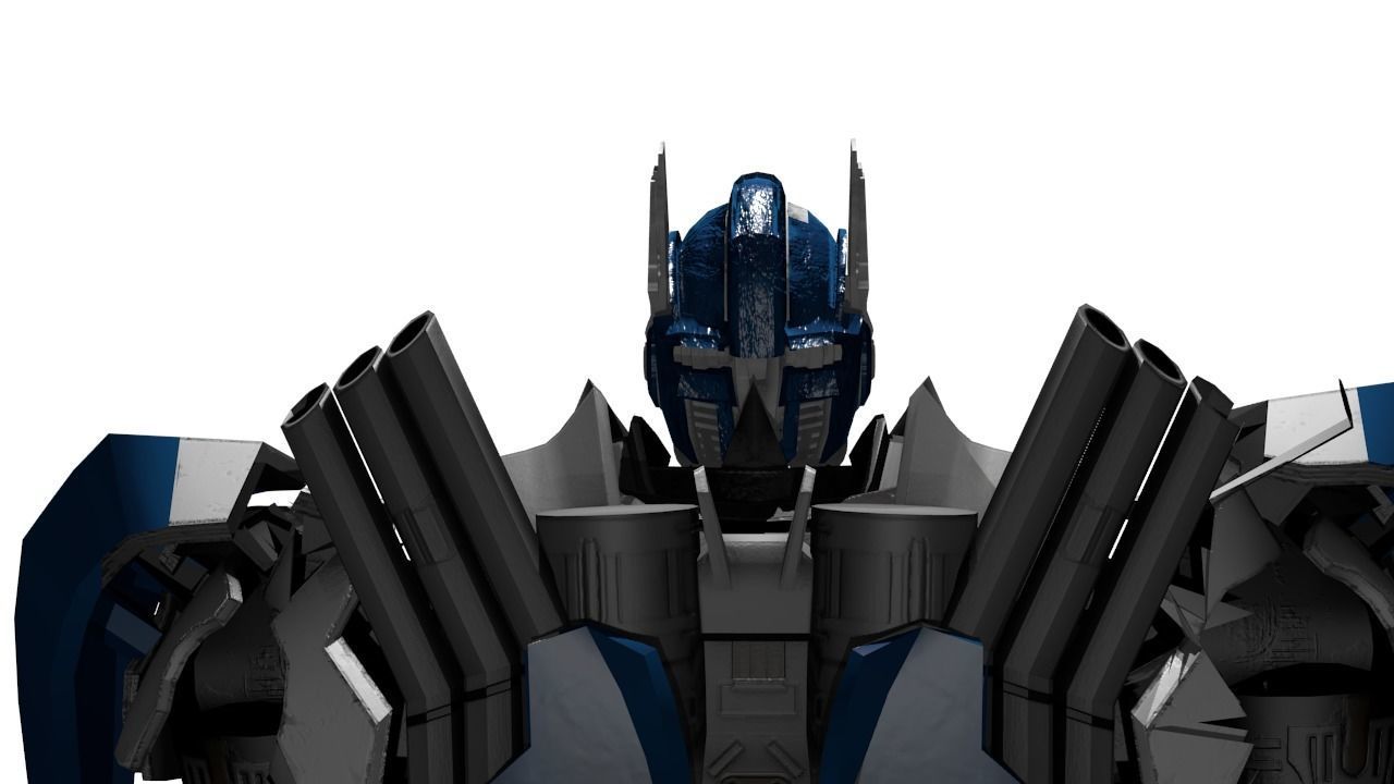 Optimus Prime 3D model rigged | CGTrader