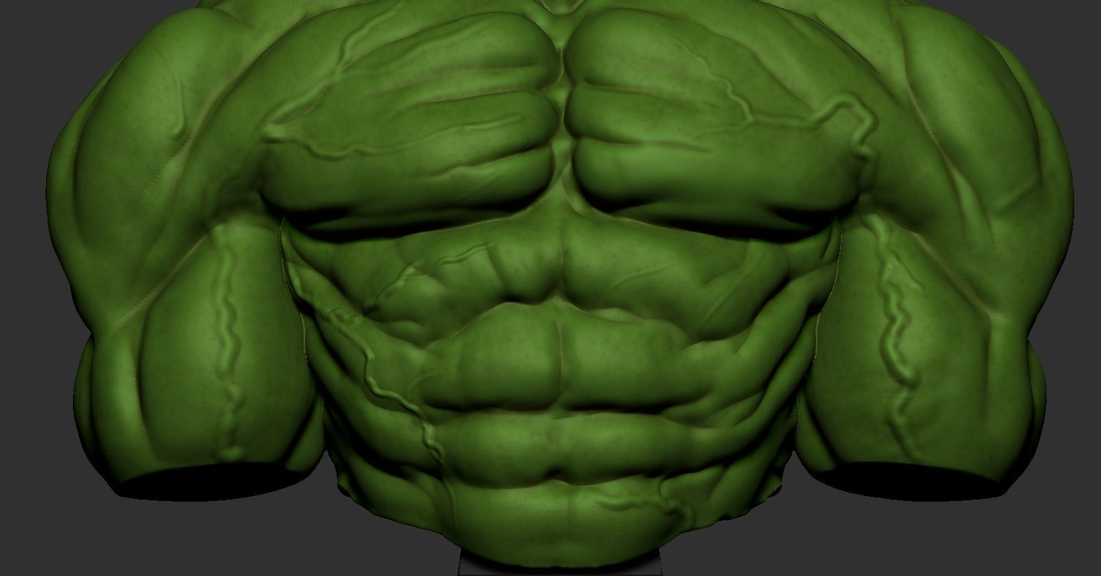 The Hulk bust 3D model 3D printable | CGTrader