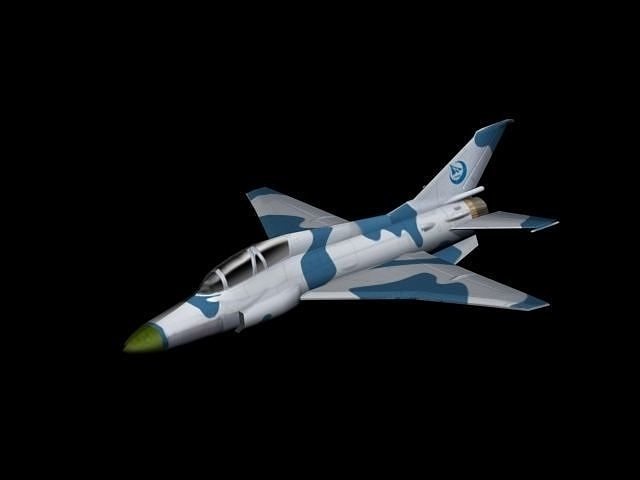 3D model FTC-2000 Mountain Eagle Fighter VR / AR / low-poly | CGTrader