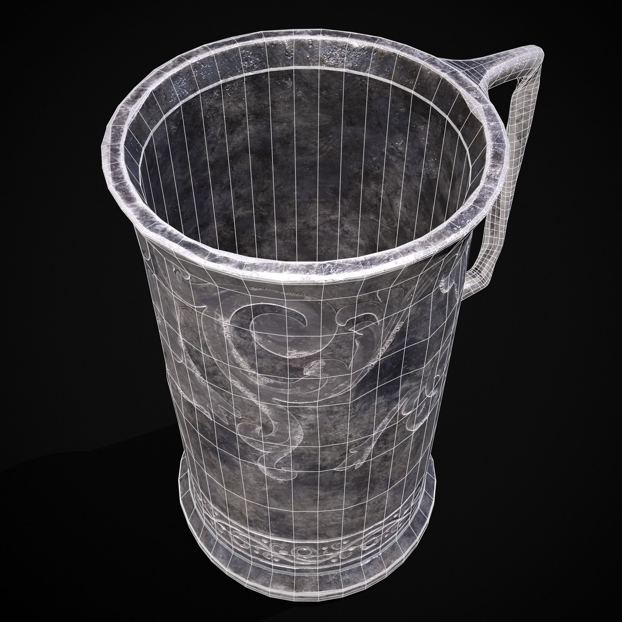 3D model Medieval Style Metal Cup VR / AR / low-poly | CGTrader