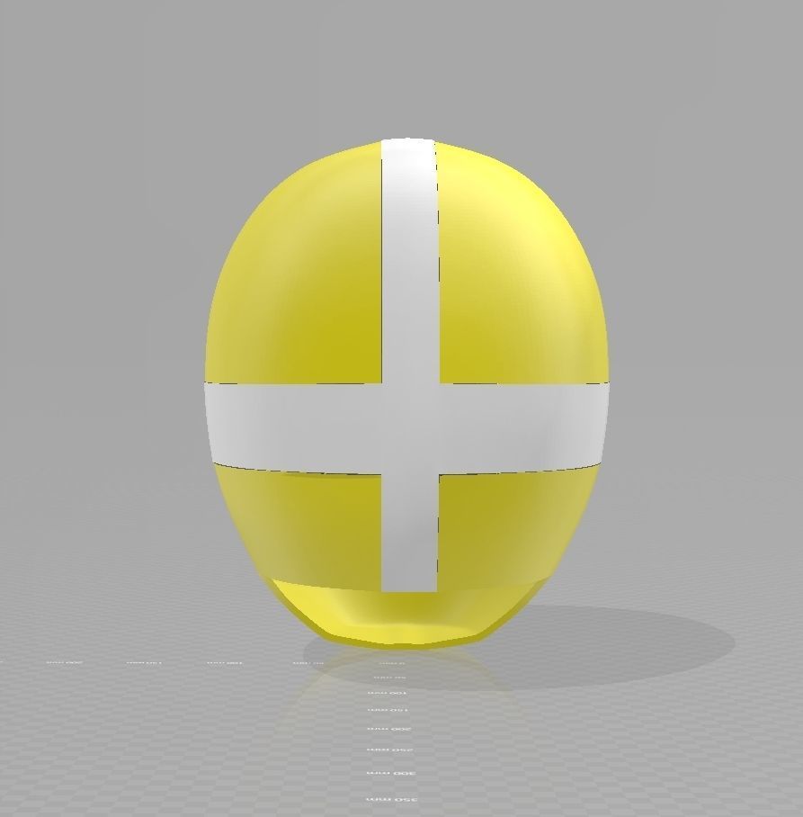 Power Rangers KyuuKyuu Sentai GoGoFive GoYellow Helmet 3D model 3D ...