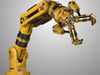 Robotic Arm Rigged and Animated 3D model animated rigged | CGTrader