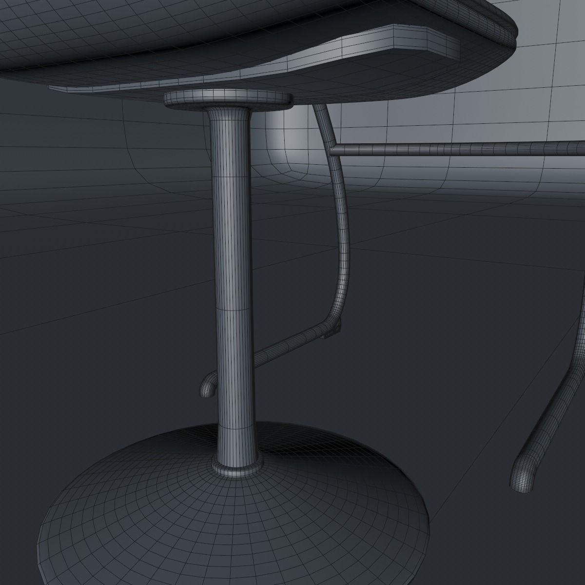 Sci fi Desk 3D model | CGTrader