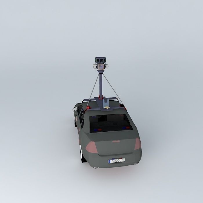 Google Car free 3D model | CGTrader