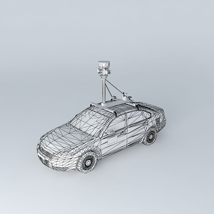 Google Car free 3D model | CGTrader