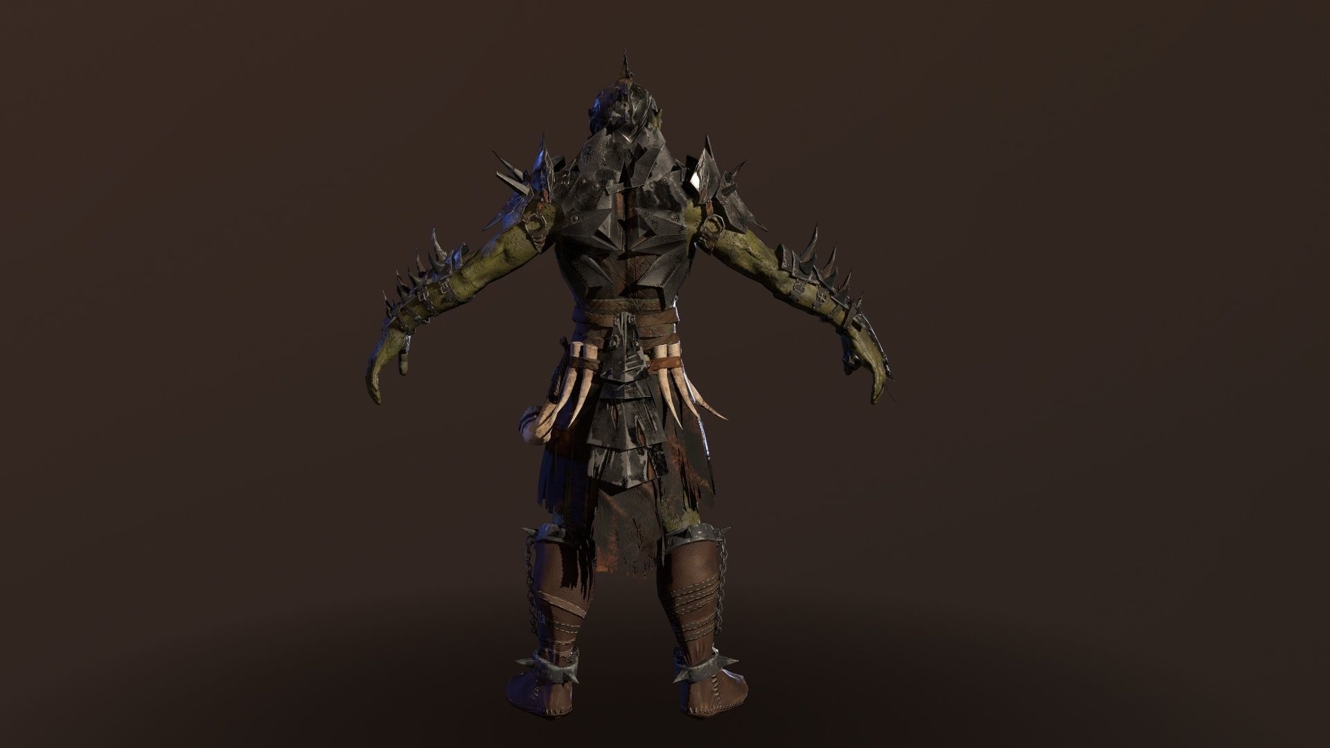 3D model Orc fast runner VR / AR / low-poly rigged animated | CGTrader