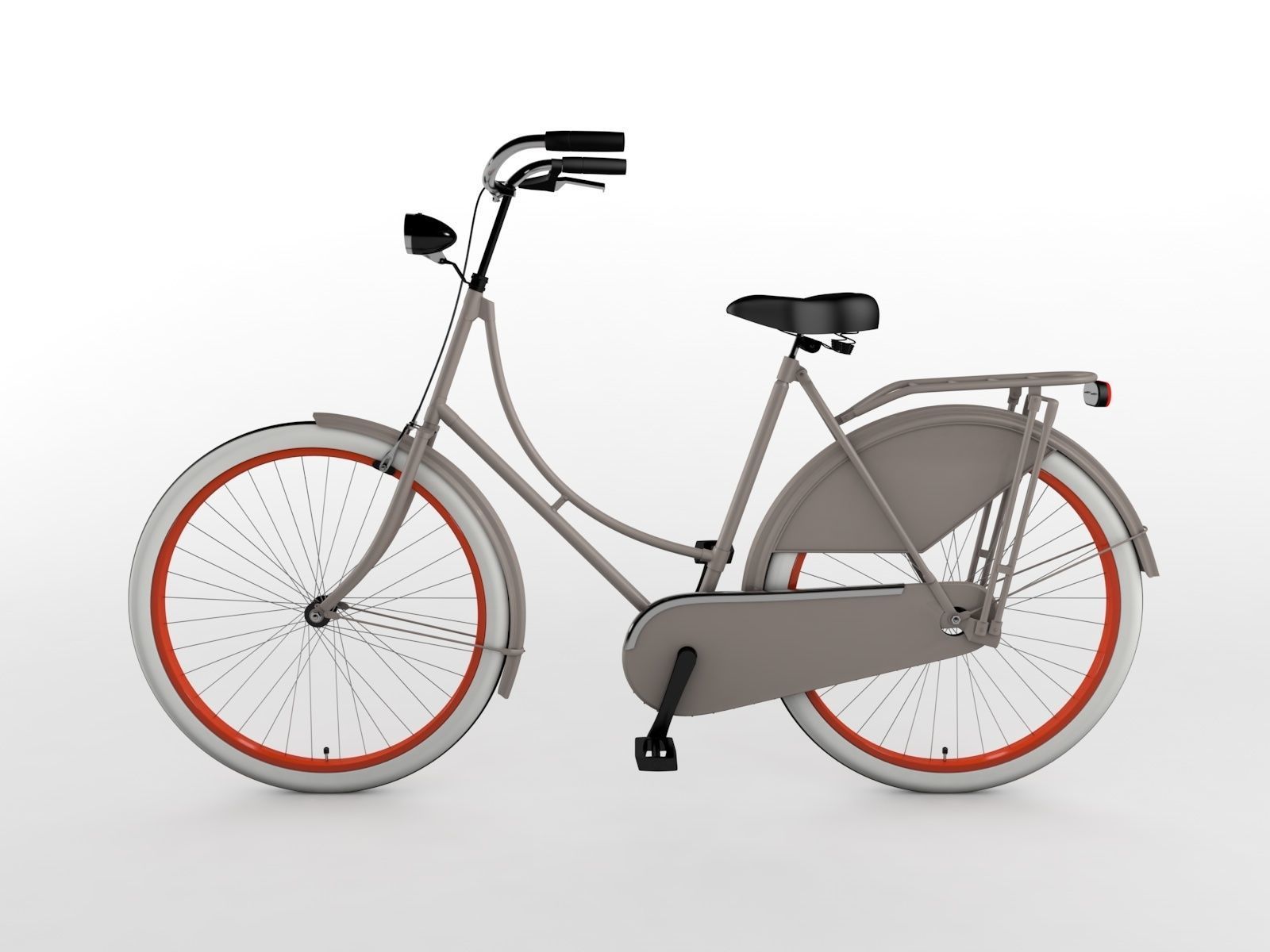 Grandma Bike - Omafiets 3D model | CGTrader