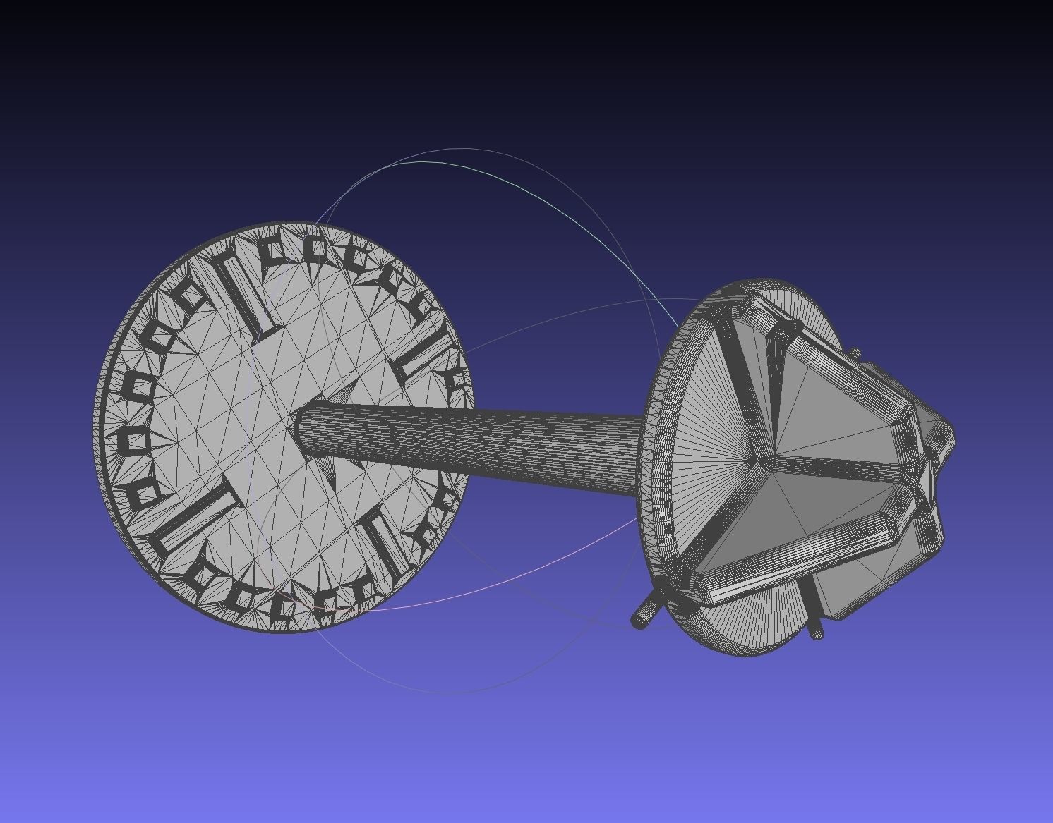 Spacecraft Visual Docking Indicator Target Principle Model 3D model 3D ...