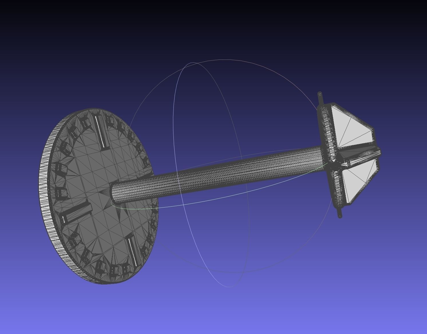 Spacecraft Visual Docking Indicator Target Principle Model 3D model 3D ...