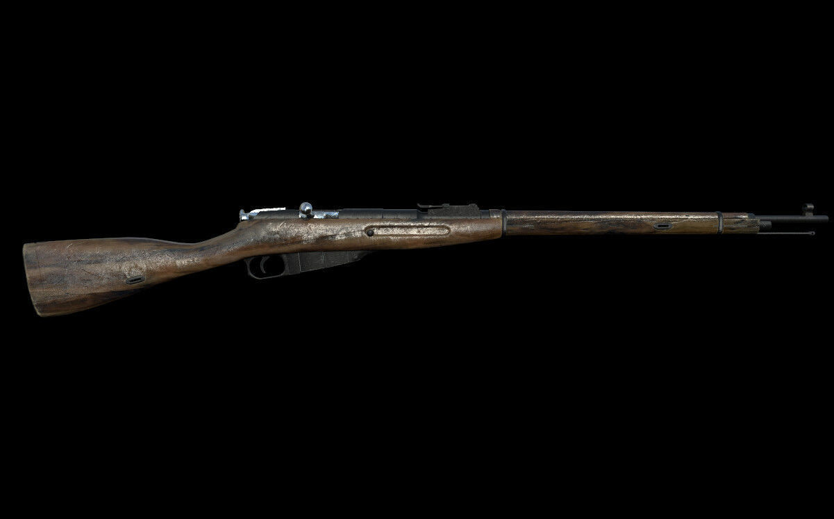 3D model Mosin Nagant VR / AR / low-poly rigged | CGTrader
